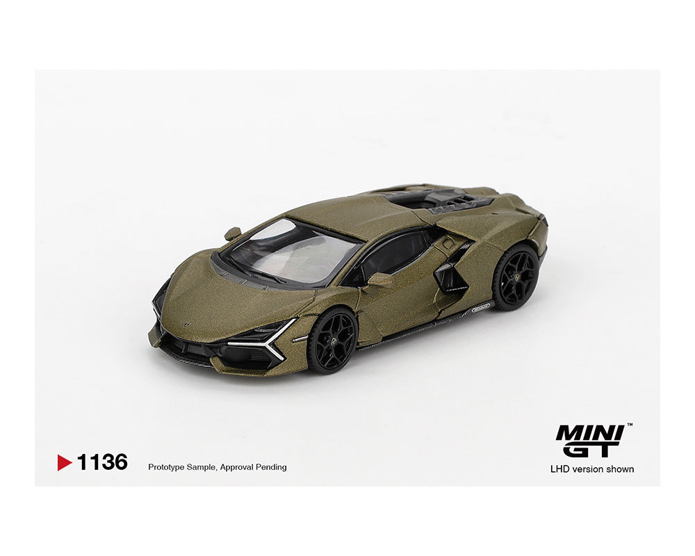 MINI GT Lamborghini Revuelto - Verde Gea Matte Green – Downskale