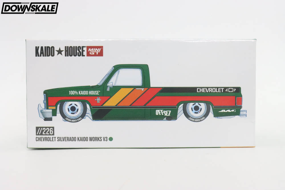 Kaido House Chevrolet Silverado KAIDO WORKS V3 - Dark Green - Chase ...