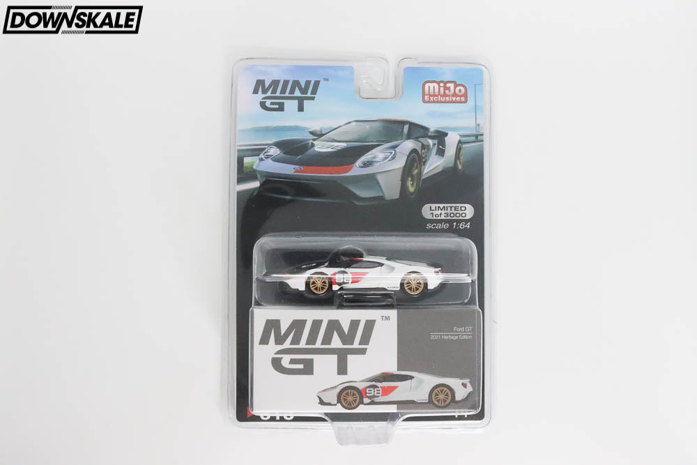 MINI GT Ford GT 2021 Heritage Edition – Downskale