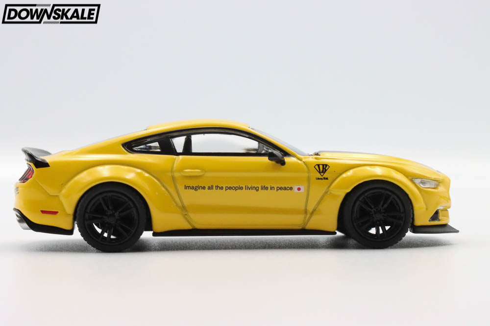 MINI GT Ford Mustang LB-Works - Triple Yellow – Downskale