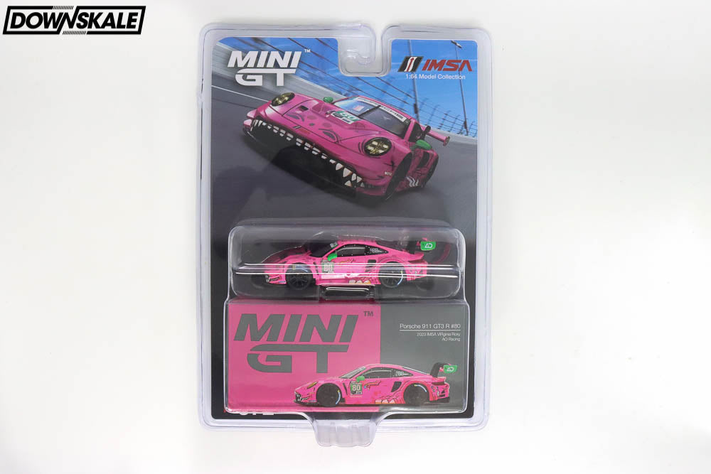 MINI GT Porsche 911 GT3 R #80 AO Racing 2024 IMSA VIRginia Roxy – Downskale