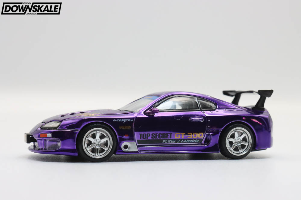 Pop Race Toyota Supra Top Secret GT300 Chrome Purple Tokyo Auto Salon ...