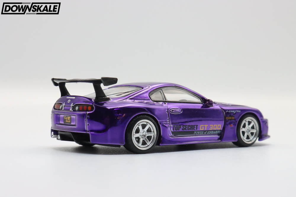 Pop Race Toyota Supra Top Secret GT300 Chrome Purple Tokyo Auto Salon ...